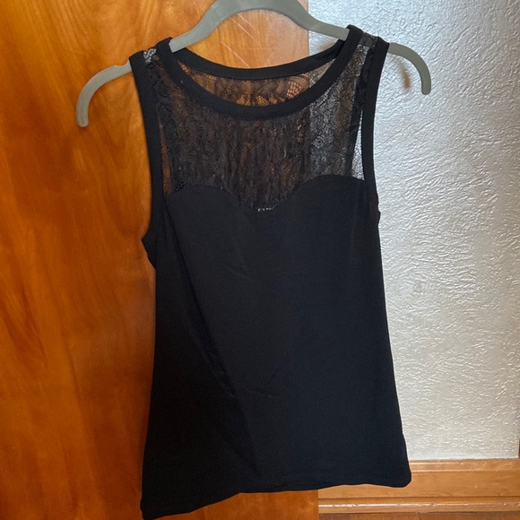 Express | Tops | Beautiful Express Lace Detailed Tank Top That Can Be ...